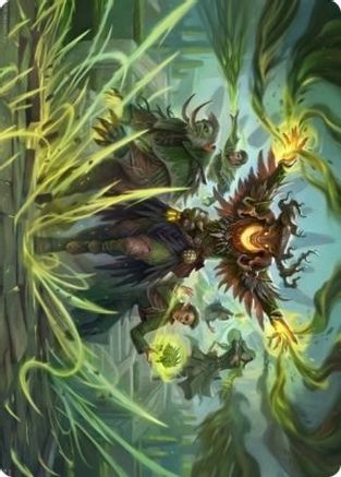 Witherbloom Command Art Card - Art Series: Strixhaven - Magic: The ...