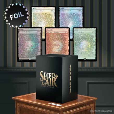 Secret Lair Superdrop: The Full-Text Lands - Traditional Foil Edition ...