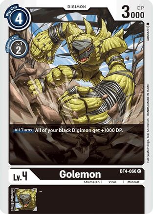 Golemon - Great Legend - Digimon Card Game