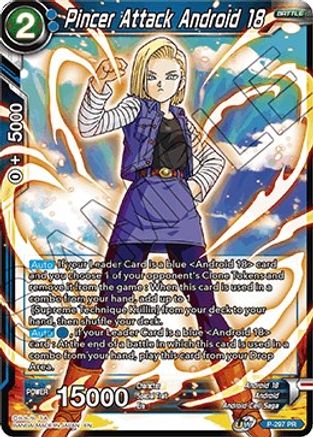 Pincer Attack Android 18 - Promotion Cards - Dragon Ball Super: Masters