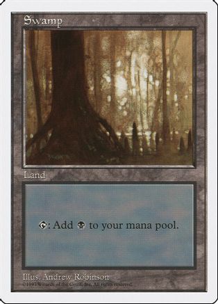Swamp (441) - Fifth Edition - Magic: The Gathering