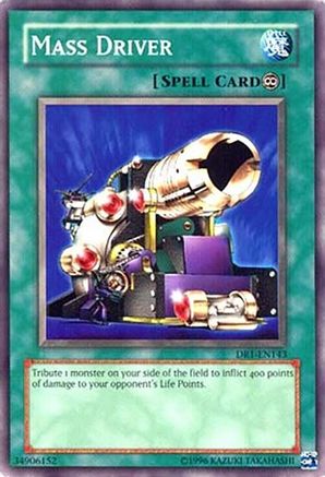Mass Driver - Dark Revelation Volume 1 - YuGiOh