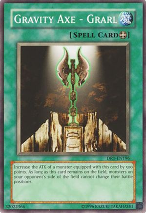 Gravity Axe - Grarl - Dark Revelation Volume 1 - YuGiOh