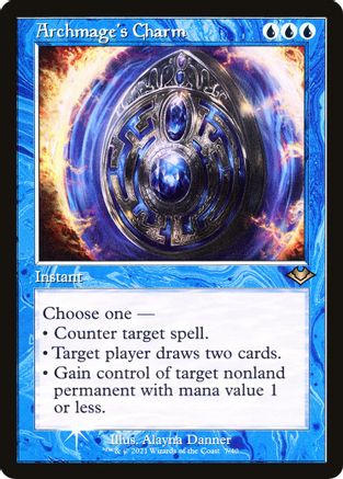 Archmage's Charm (Retro Frame) - Modern Horizons - Magic: The Gathering