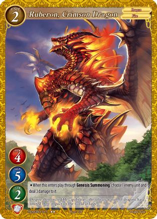 Crimson Dragon Card