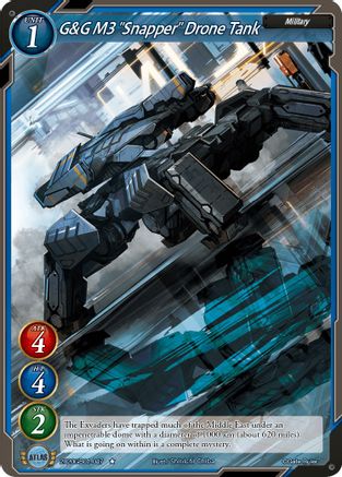 G&G M3 "Snapper" Drone Tank - Dawn of the Multiverse Alliance - Gate Ruler