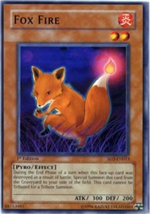 Fox Fire - Structure Deck: Blaze of Destruction - YuGiOh