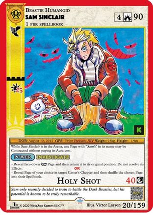 Sam Sinclair - Cryptid Nation: Kickstarter Edition - MetaZoo