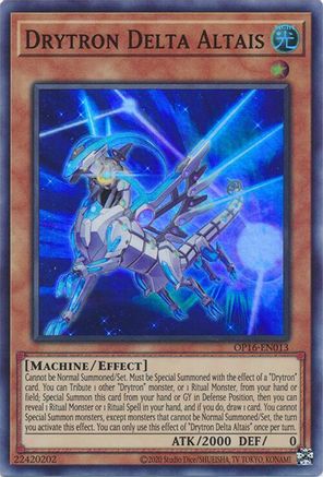 Drytron Delta Altais - OTS Tournament Pack 16 - YuGiOh