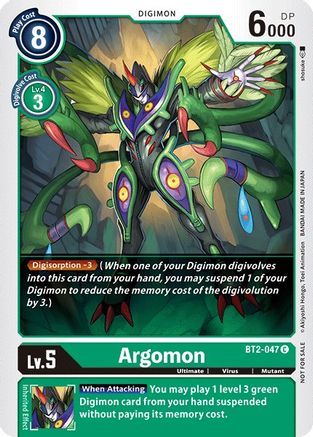 Argomon - BT2-047 (Official Tournament Pack Vol.2) - Release Special ...