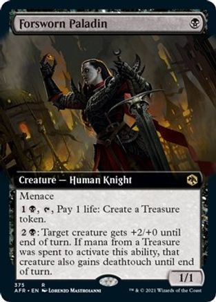 Forsworn Paladin (Extended Art) - Adventures in the Forgotten Realms ...