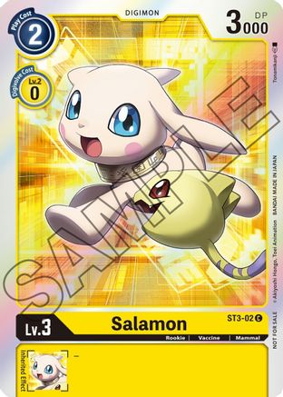Salamon - ST3-02 (Event Pack 1) - Starter Deck 03: Heaven's Yellow ...