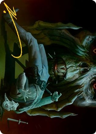 Power Word Kill Art Card (Gold-Stamped Signature) - Art Series ...