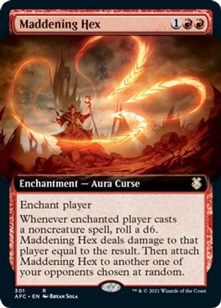 Maddening Hex (Extended Art) - Commander: Adventures in the Forgotten ...