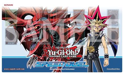 Yu-Gi-Oh! 2021 Speed Duel Game Mat - Slifer the Sky Dragon and Yami ...