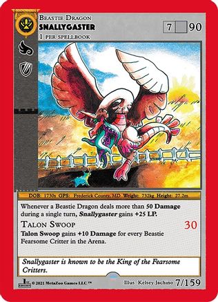 Snallygaster - Cryptid Nation: First Edition - MetaZoo