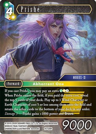 Prishe - Opus XIV: Crystal Abyss - Final Fantasy TCG