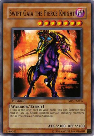 Swift Gaia the Fierce Knight - Structure Deck: Warrior's Triumph - YuGiOh