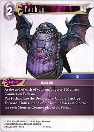 Fachan - Opus XIV: Crystal Abyss - Final Fantasy TCG