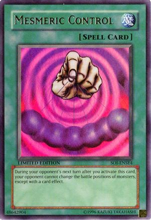 Mesmeric Control (EU) - Shadow of Infinity - YuGiOh
