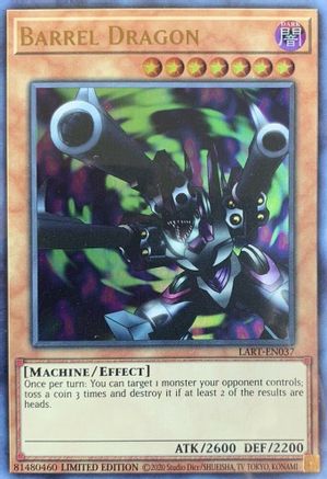 Barrel Dragon - The Lost Art Promotion - YuGiOh