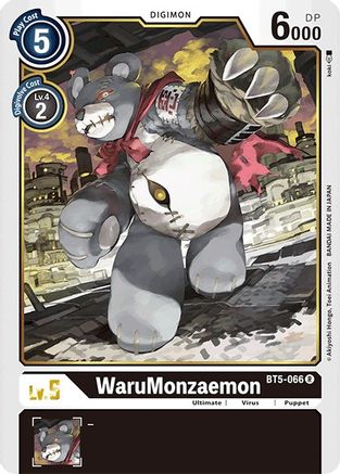WaruMonzaemon - Battle of Omni - Digimon Card Game