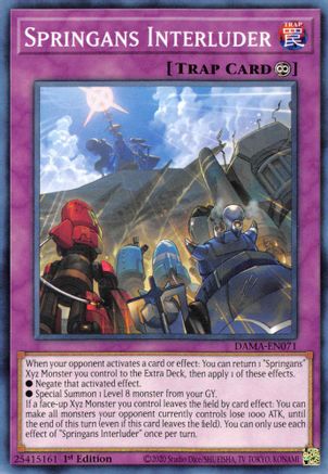 Springans Interluder - Dawn of Majesty - YuGiOh