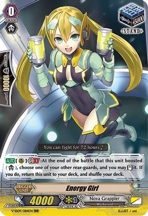 Energy Girl - V-SS09: Revival Selection - Cardfight Vanguard