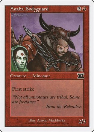 Anaba Bodyguard - Classic Sixth Edition - Magic: The Gathering