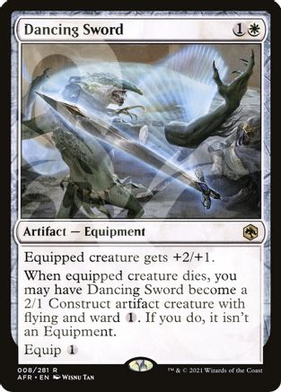 Dancing Sword - AFR Ampersand Promos - Magic: The Gathering