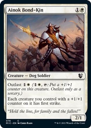 Ainok Bond-Kin - Commander: Innistrad: Midnight Hunt - Magic: The Gathering