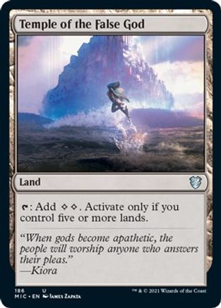 Temple of the False God - Commander: Innistrad: Midnight Hunt - Magic ...