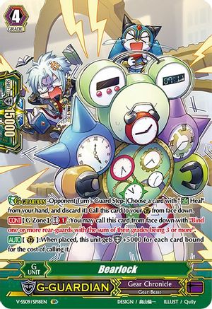 Bearlock (SP) - V-SS09: Revival Selection - Cardfight Vanguard