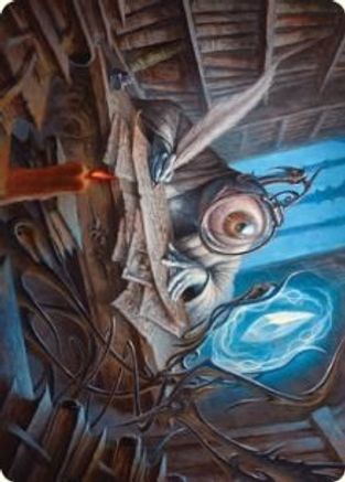Unblinking Observer Art Card - Art Series: Innistrad: Midnight Hunt ...