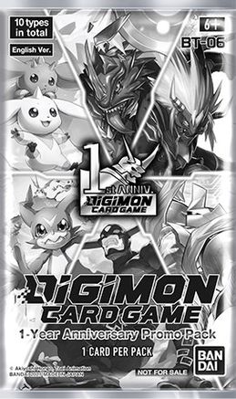 1-Year Anniversary Promo Pack - Digimon Promotion Cards - Digimon Card Game