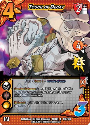 Touch of Decay - UniVersus: My Hero Academia - UniVersus