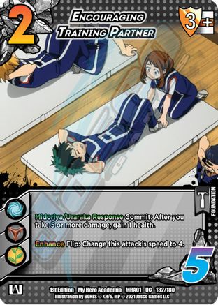 Encouraging Training Partner - UniVersus: My Hero Academia - UniVersus