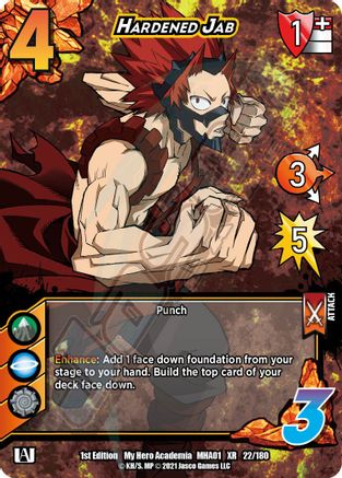 Hardened Jab (XR) - UniVersus: My Hero Academia - UniVersus