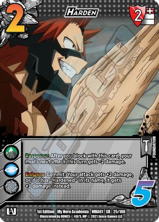 Harden (XR) - UniVersus: My Hero Academia - UniVersus