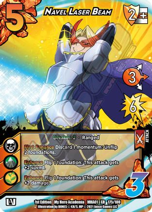 Navel Laser Beam (XR) - UniVersus: My Hero Academia - UniVersus