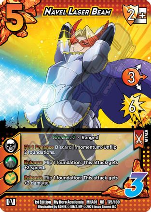 Navel Laser Beam - UniVersus: My Hero Academia - UniVersus