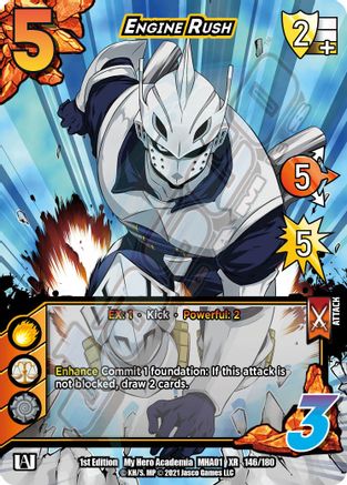 Engine Rush (XR) - UniVersus: My Hero Academia - UniVersus