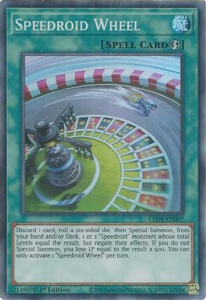 Speedroid Wheel - Legendary Duelists: Synchro Storm - YuGiOh