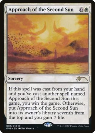 Approach of the Second Sun - Unique and Miscellaneous Promos - Magic ...