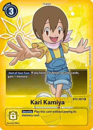 Kari Kamiya (Official Tournament Pack Vol.3) - Release Special Booster ...