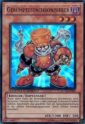 Junk Synchron (German) - "Gerumpelsynchronisierer" - Advent Calendar ...