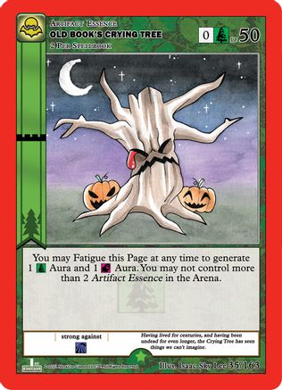Old Book's Crying Tree - Nightfall: First Edition - MetaZoo