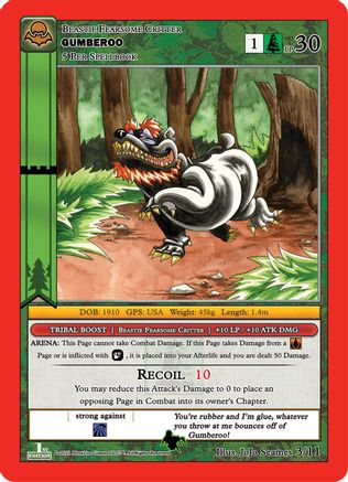 Gumberoo - Nightfall: First Edition Release Event Deck - MetaZoo