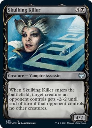 Skulking Killer (Showcase) - Innistrad: Crimson Vow - Magic: The Gathering