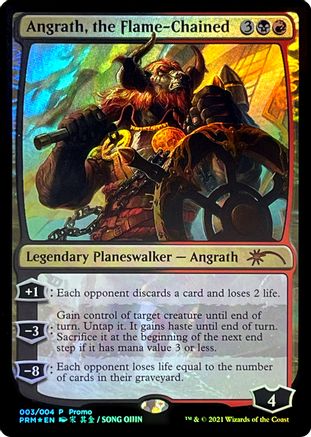 Angrath, the Flame-Chained - Unique and Miscellaneous Promos - Magic ...
